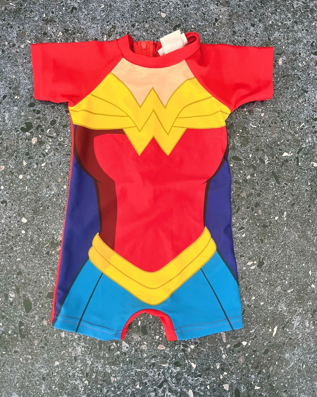 Super Hero Girls Wonder Woman swimming costume 3/6M – Nearly New Kids